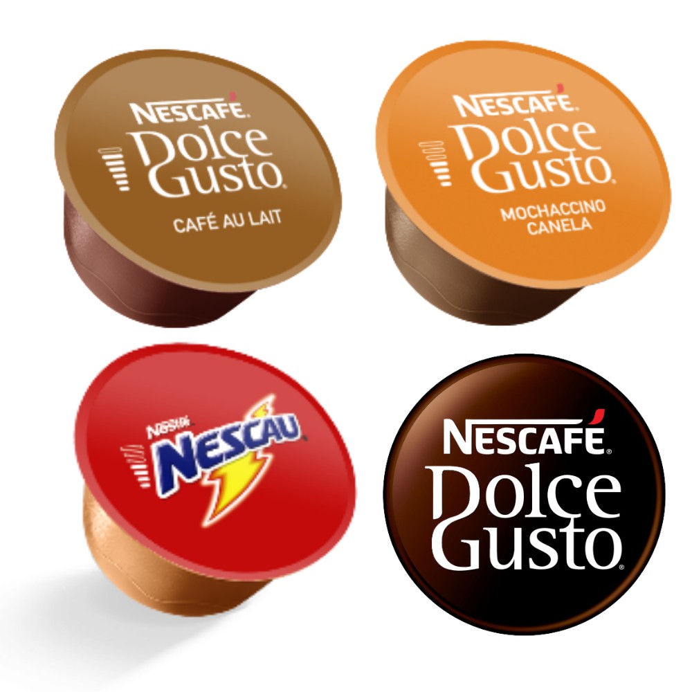 Cápsula Dolce Gusto Kit 30 cápsulas Nescafé Dolce Gusto Mochacino ...