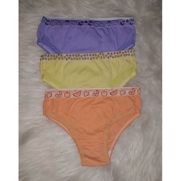 kit 3 calcinhas infantil | Shopee Brasil