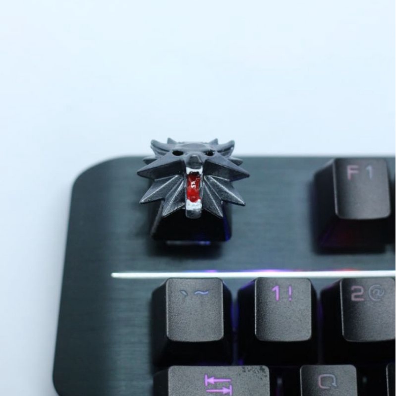Keycap The Witcher | Tecla Personalizada | Teclado Mecanico | Cherry MX ...