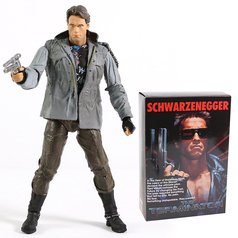 NECA Terminator 2 Ultimate T-800 7" Scale Action Figure Official Tech ...
