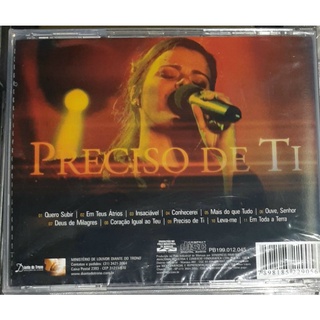 CD Diante do Trono Preciso de Ti Playback | Shopee Brasil