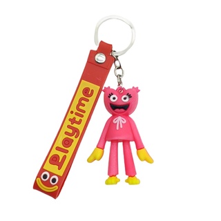 Poppy Playtime 5cm huggy Keychain Toy Huggy Wuggy Keyring Doll Pendant ...