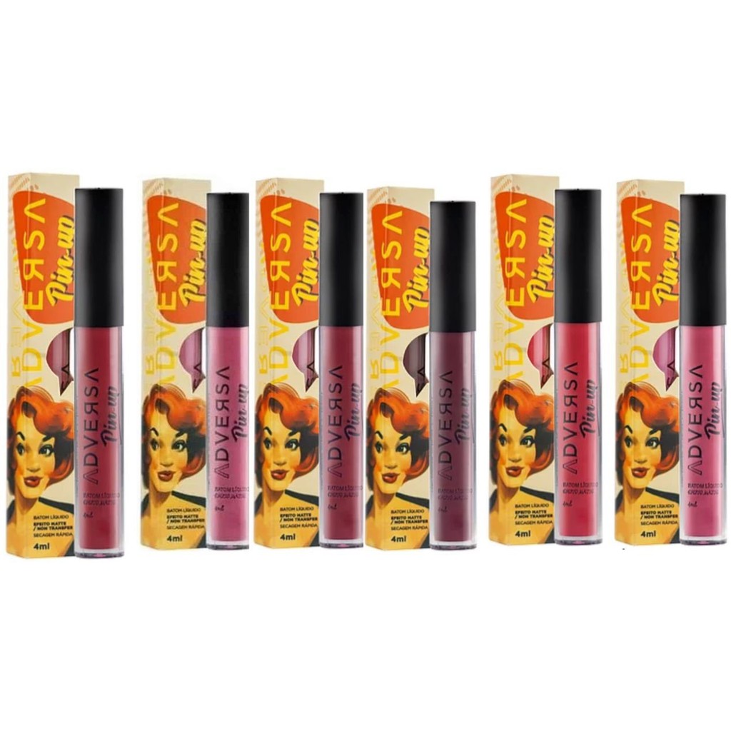 Batom Líquido Matte - Adversa | Shopee Brasil