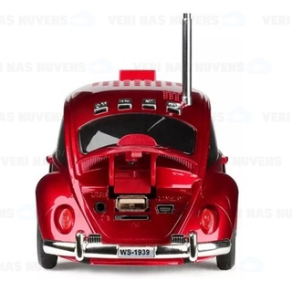 Caixa de som Fusca Bluetooth | Shopee Brasil