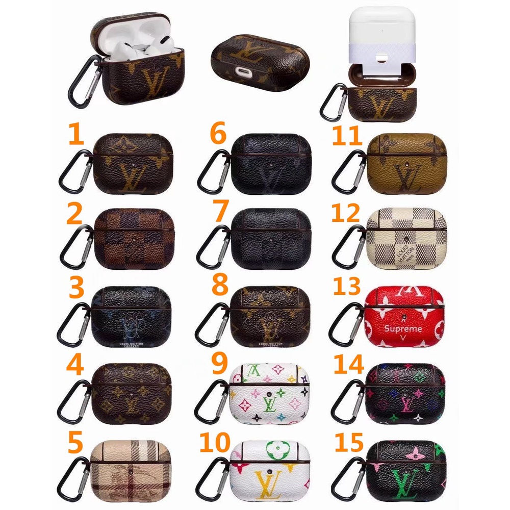 Luxury Wireless Headset case for Apple Airpods 12 Earphone Leather ...