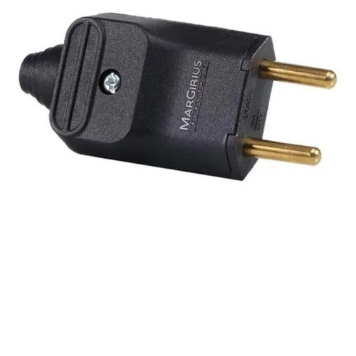 Plugue Macho 2p 20a Pt C/ Prensa Cabo Margirius | Shopee Brasil