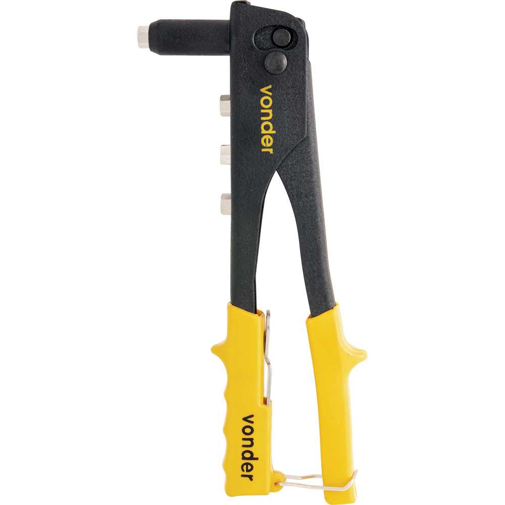 Rebitador, rebitadeira, profissional, manual tipo alicate para rebites ...