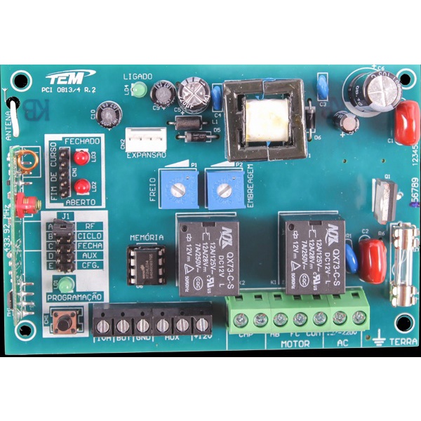 Placa Universal De Motor De Portão - Marca Tem - Pt 70 - Escorrega o Preço