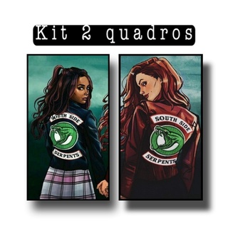 Kit 2 quadros Cheryl Blossom - Toni Topaz - Archie Comics | Shopee Brasil