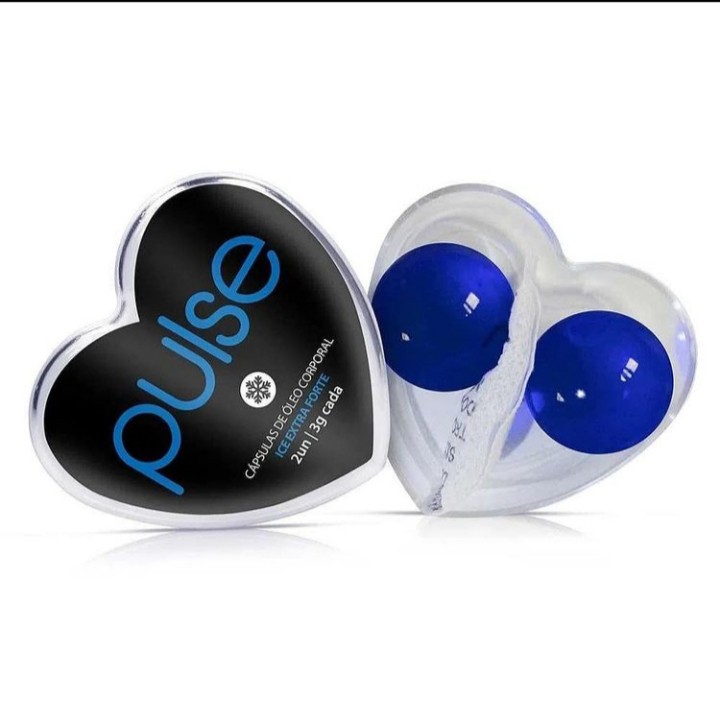 PULSE CÁPSULAS DE ÓLEO CORPORAL ICE EXTRA FORTE 2 UNI SEXY FANTASY ...