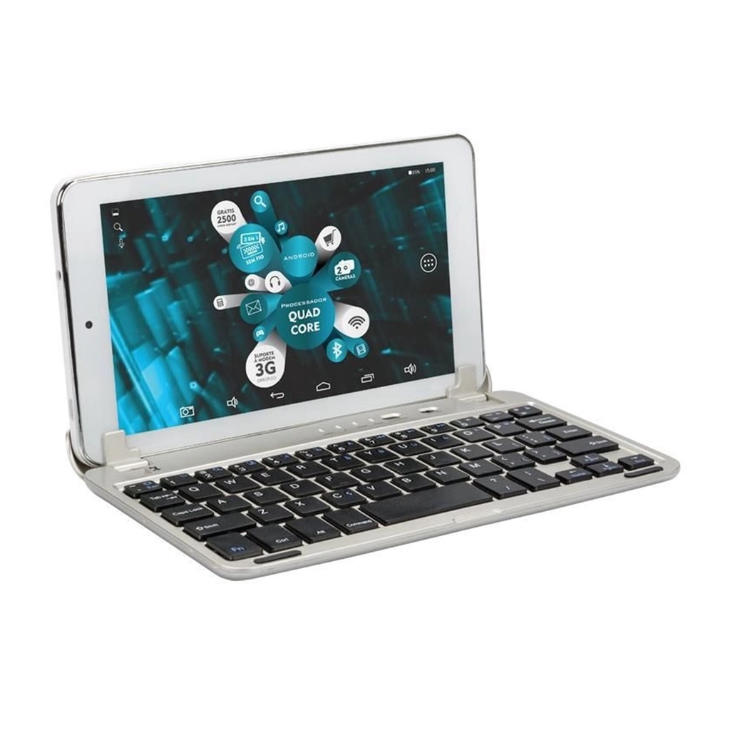 Mini Teclado Bluetooth Qwerty para Smartphone Celular Tablet sem Fio ...