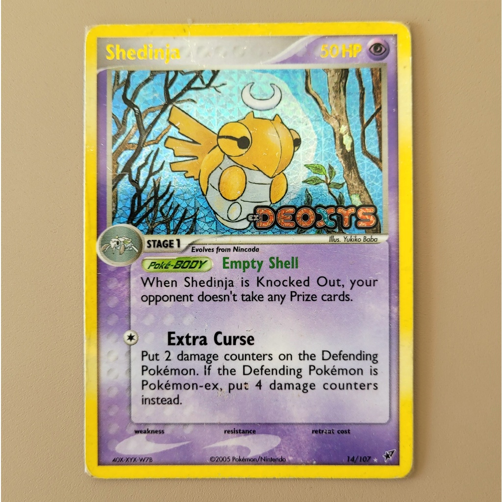 Pokemon Shedinja Card