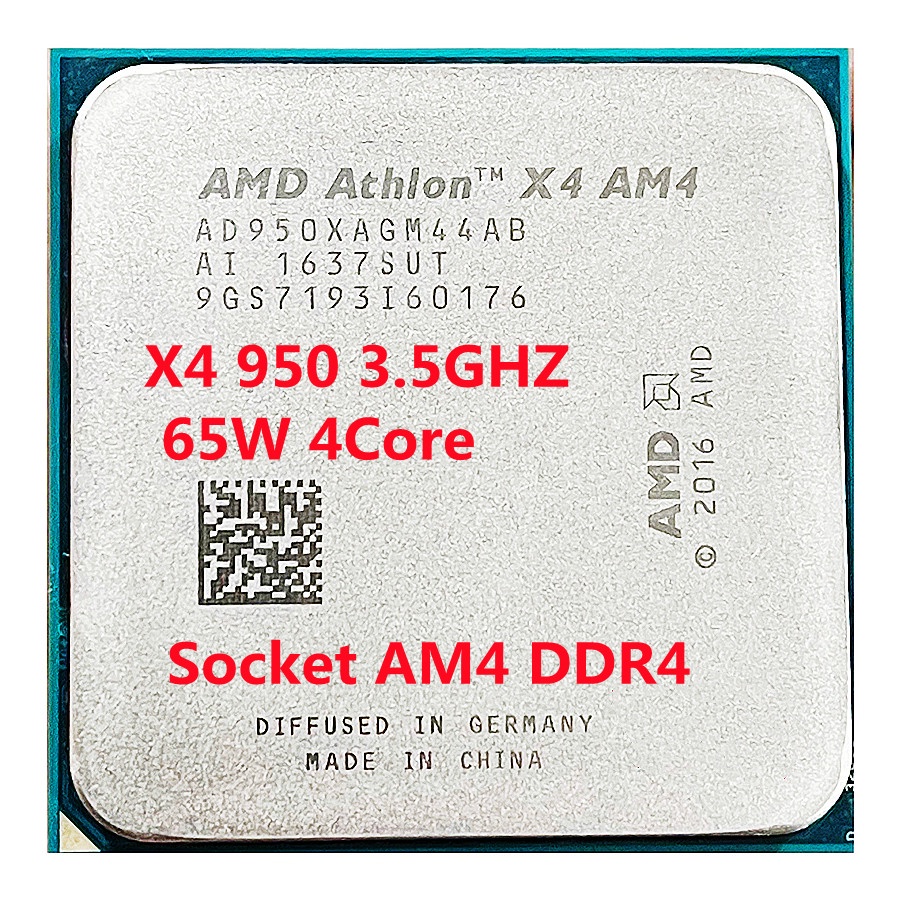 95 % Novo AMD Athlon X4 950 Ou A6-9500/9500E Soquete Processador Quad ...