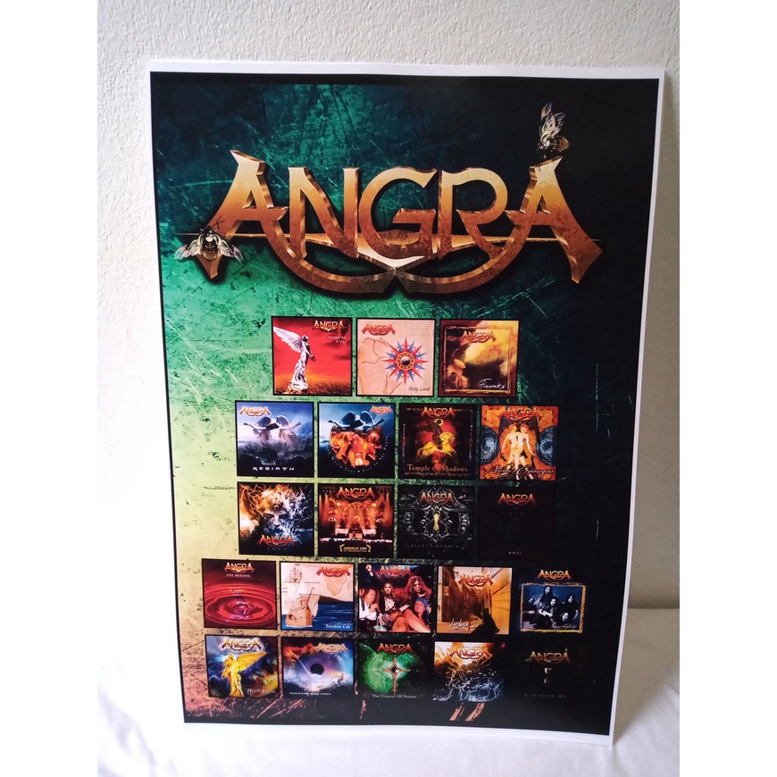 Cd Angra (andre Matos) Holy Land Autografado - Corre Que Ta Baratinho