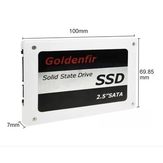 Ssd Goldenfir 120gb 128gb 240gb 250gb 256gb 480gb 500gb 512gb 1tb 2.5 Sata Iii | Shopee Brasil