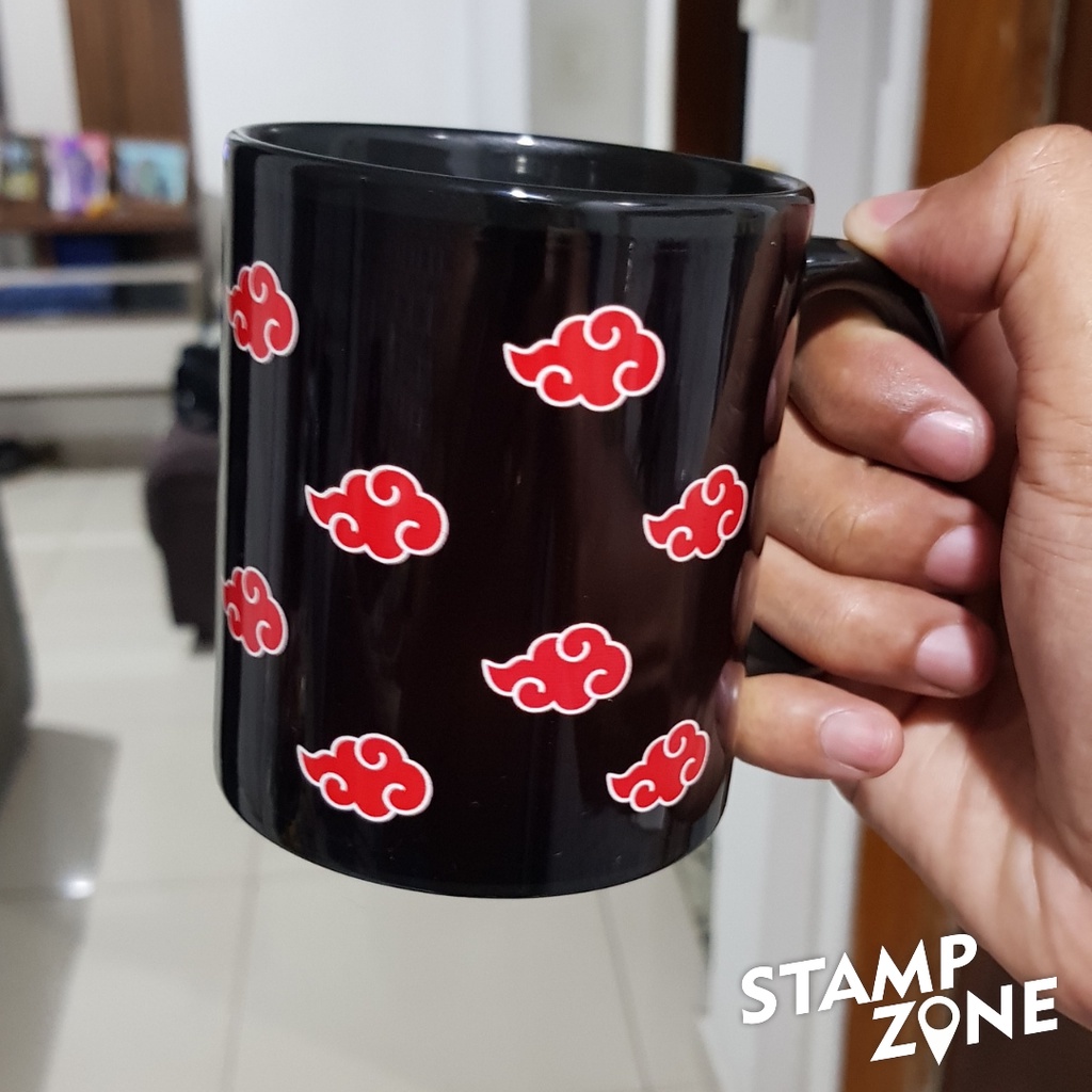 Caneca Akatsuki Ceramica Naruto - Altissima Qualidade - Colecao Anime ...