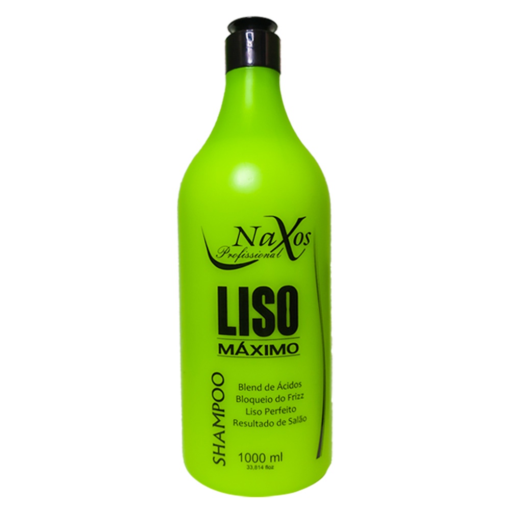 Shampoo Liso Maximo 1 Litro Naxos | Shopee Brasil