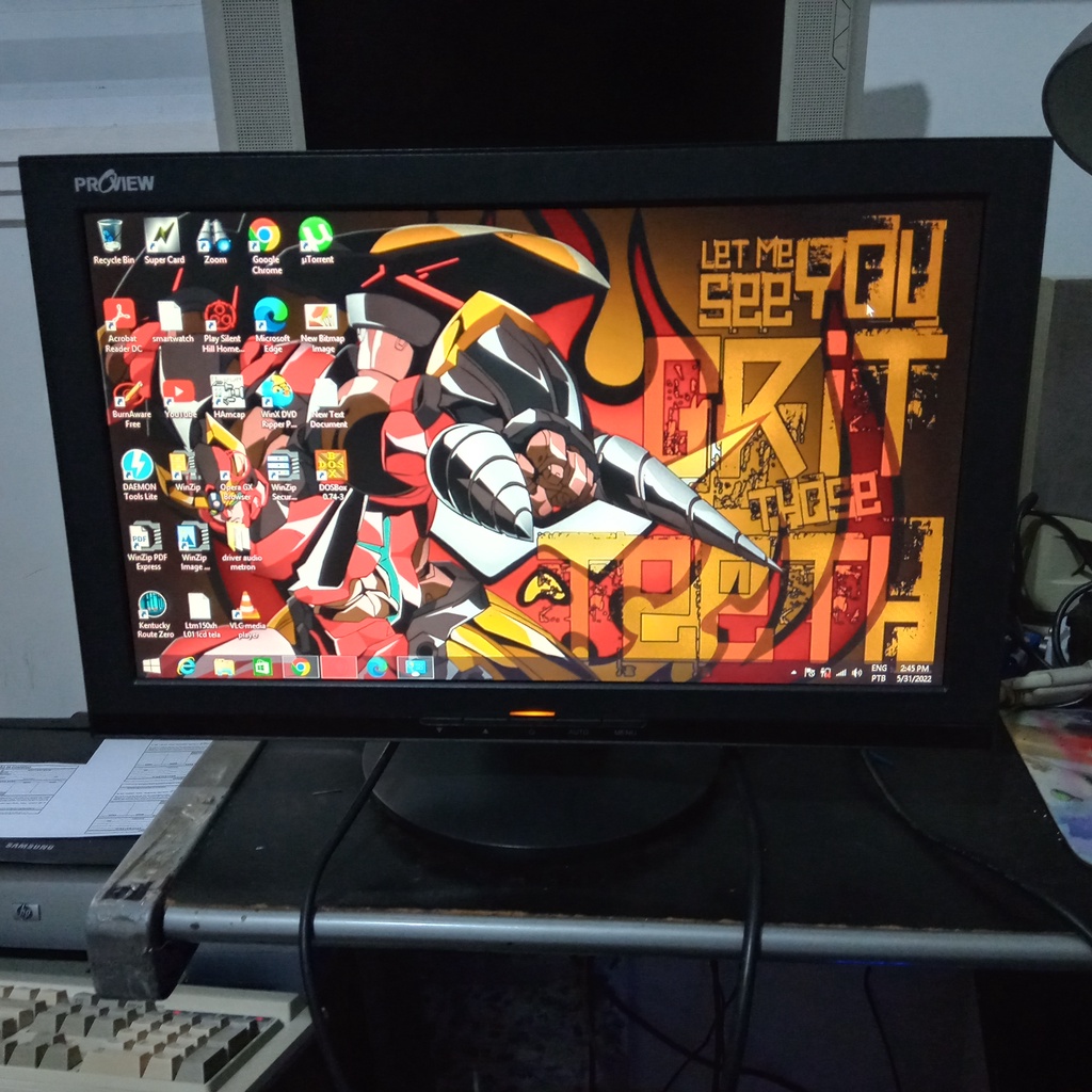 Monitor Lcd Proview 17 Pol Fv726aw - Leia O Anuncio | Shopee Brasil