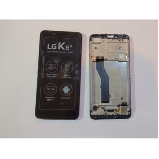 Tela Frontal Display Lcd Touch Screen LG K8+ Plus Lm X120 Original ...