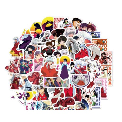 Adesivos anime Inu Yasha - sticker | Shopee Brasil
