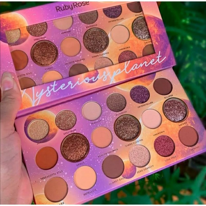 Paleta de sombra Mysterious Planet - Ruby Rose HB1063 | Shopee Brasil