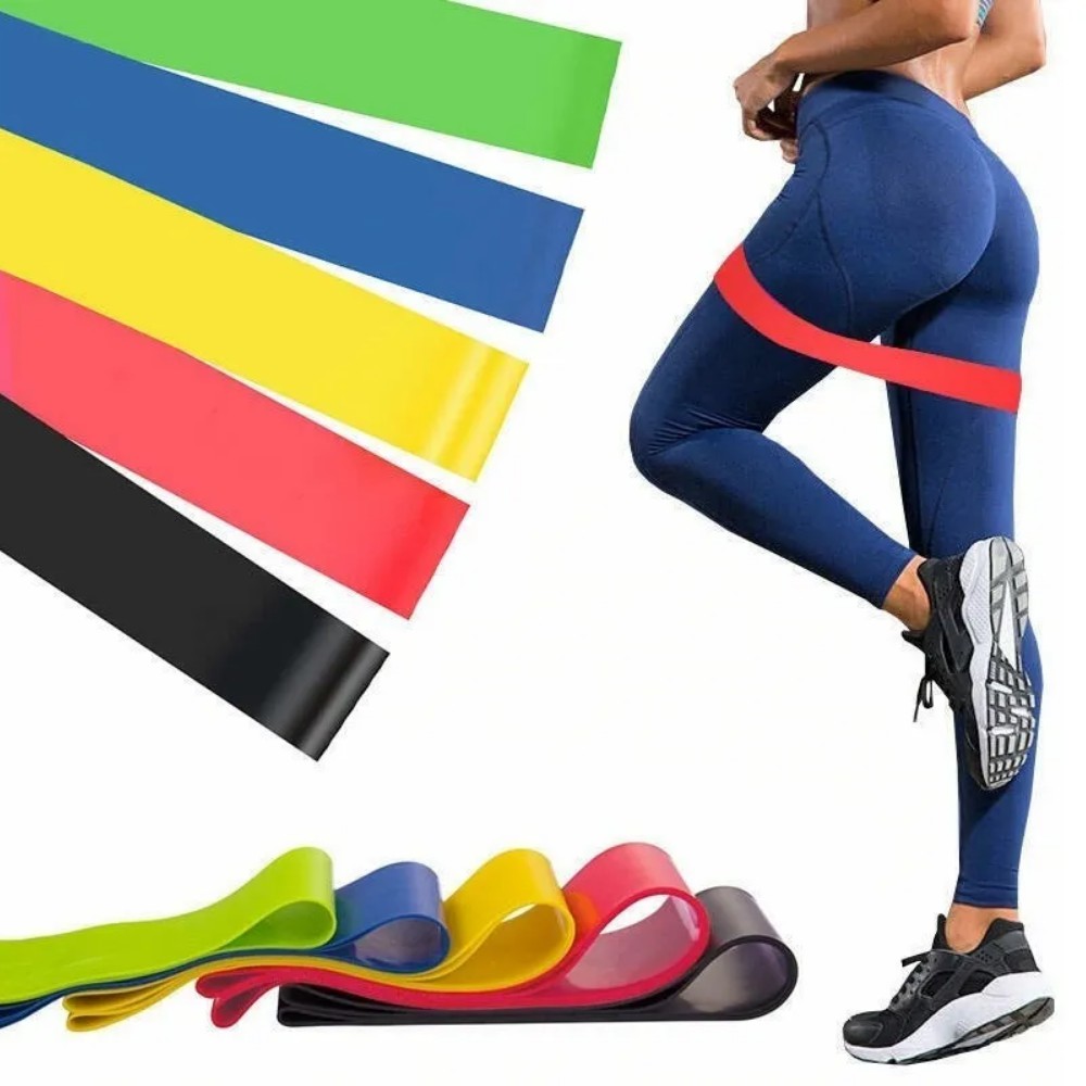 5 Elásticos Band Academia Fit Treino Funcional Exercício | Shopee Brasil