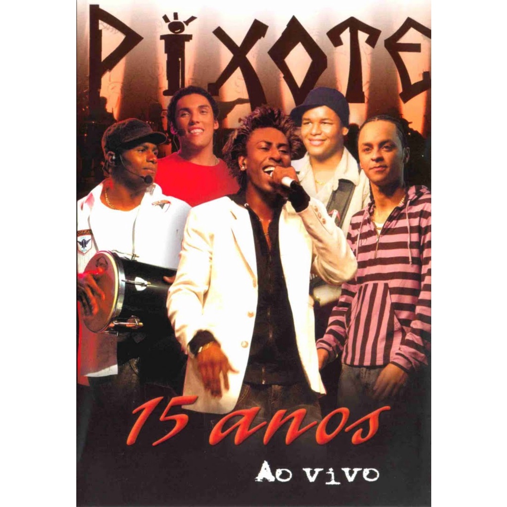 DVD PIXOTE AO VIVO 15 ANOS ORIGINAL E LACRADO | Shopee Brasil