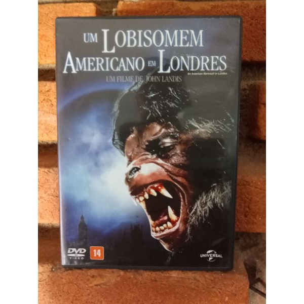 Dvd Um Lobisomem Americano em Londres | Shopee Brasil