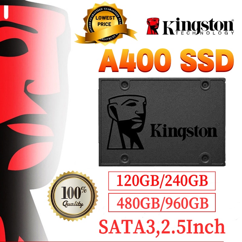 Tecnologia Kingston A400 SSD De 120 Gb/240/480/960 Drive De Estado ...