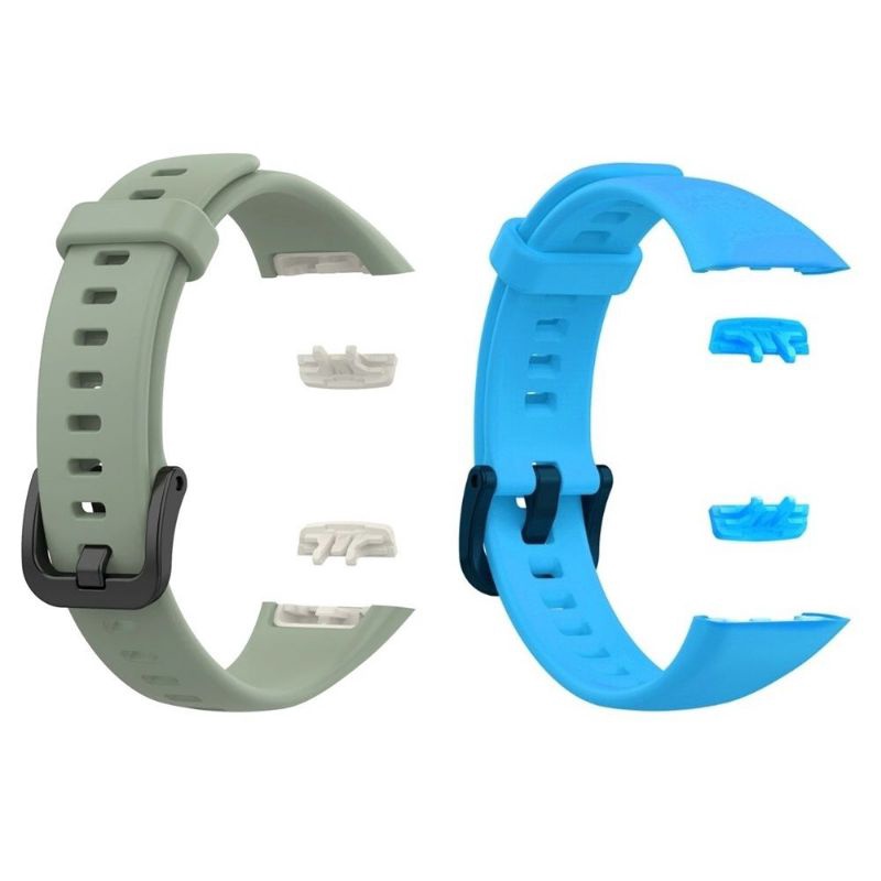 Kit Pulseiras Huawei e Honor Band 6 Verde Claro e Azul Claro | Shopee ...
