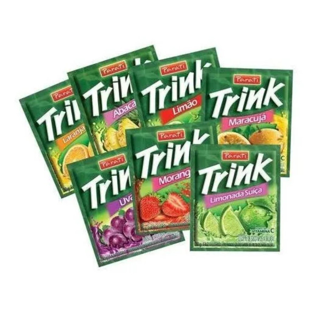 Refresco trink caixa com 15 saches | Shopee Brasil