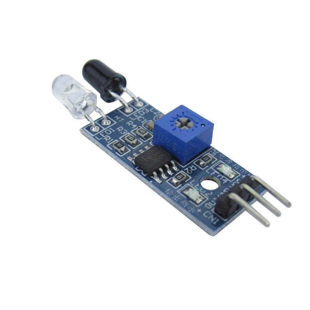 Sensor Infravermelho Lm393 Seguidor De Linha P/ Arduino Com Nota Fiscal ...