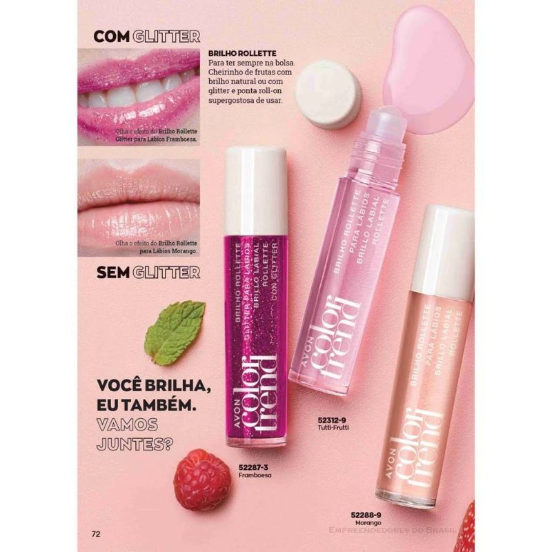 Brilho Labial Color Trend - Avon | Shopee Brasil