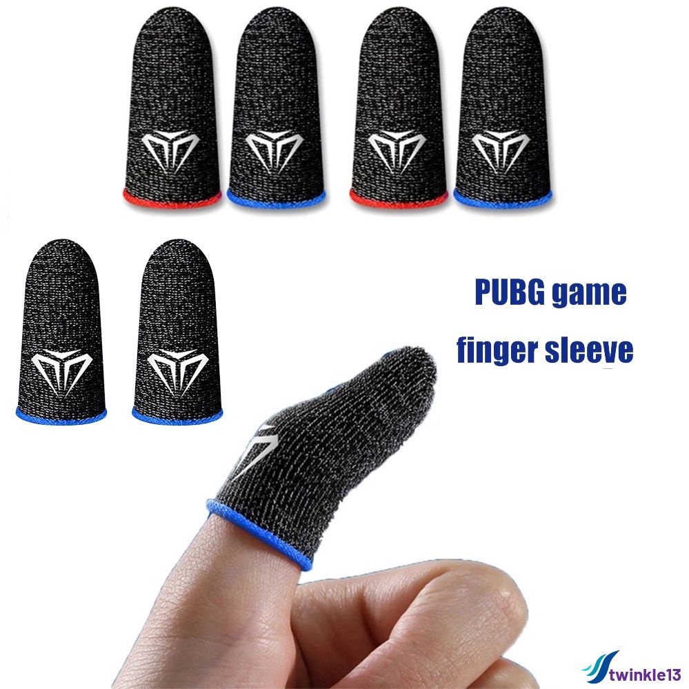 1 Par de Luva de Dedo Gamer para jogar Free Fire Pubg Call Off duty ...