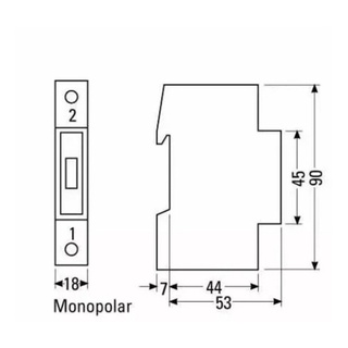 Disjuntor Unipolar Din Steck Curva B 10a (33265) | Shopee Brasil
