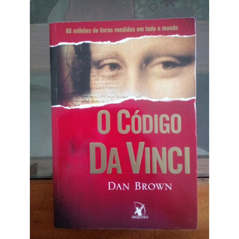 Livro O Código Da Vinci-dan Brown | Shopee Brasil