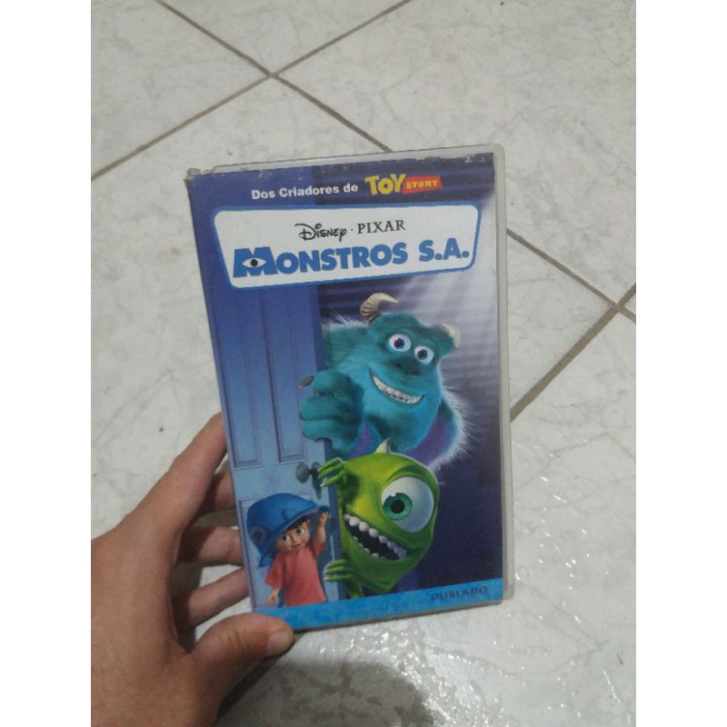 VHS Monstros SA ( dublado) | Shopee Brasil