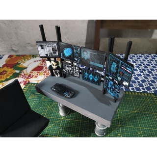 batcomputador miniatura miniature diorama Batman batcomputer | Shopee ...