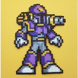 Ímã Vile - Megaman (Rockman) - Pixel Art/ Pixel Arte/ Perler Beads ...
