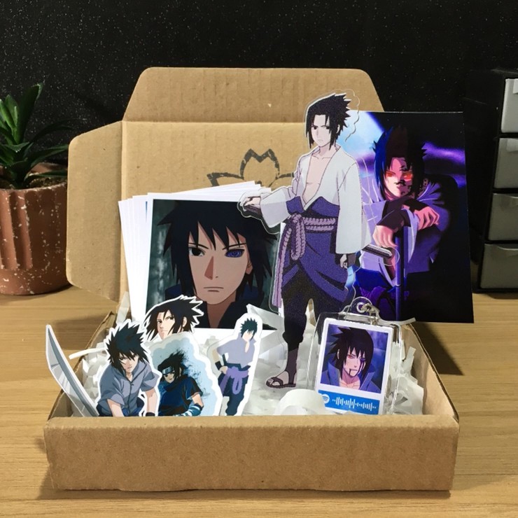 Caixa totem Sasuke - Anime Naruto | Shopee Brasil