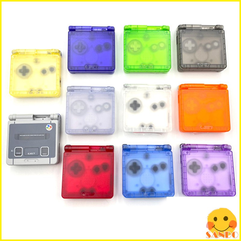Nintendo Game Boy Advance SP Replacement case DIY host case transparent ...