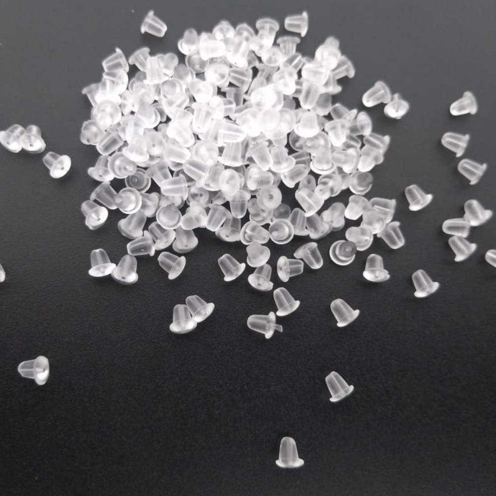 Tarraxa p/ Brinco de Silicone FECHO BALA - (40Unid) | Shopee Brasil