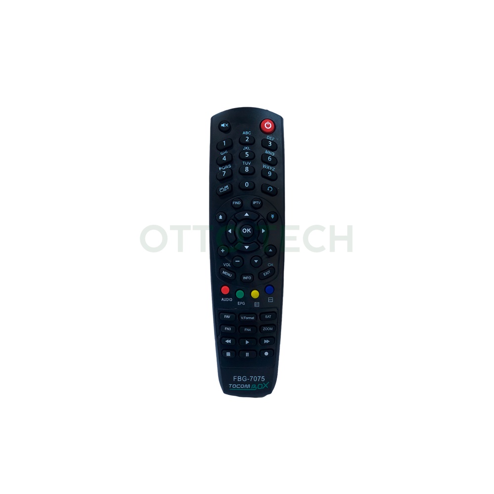 Controle Remoto Para Receptor Tocom Box FBG-7075 | Shopee Brasil