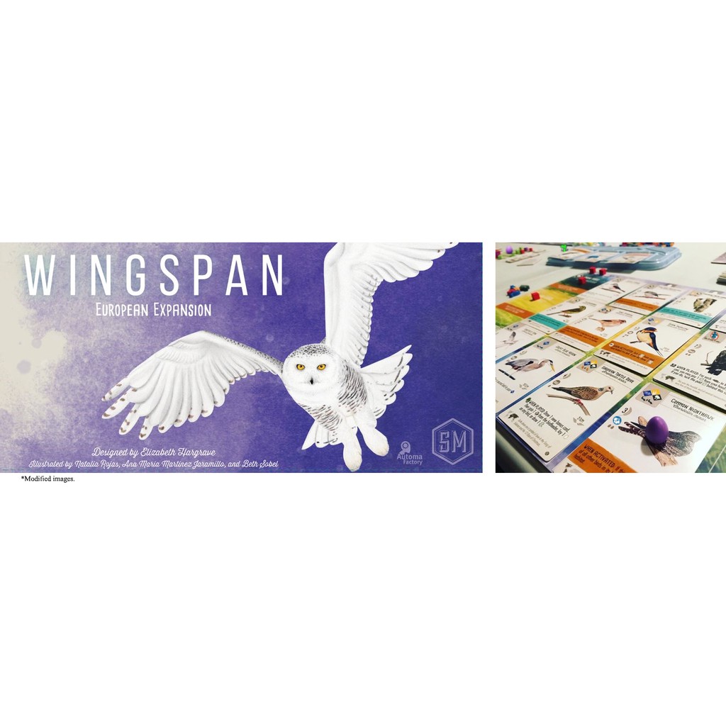 Wingspan: European Expansion Board Game Impresso | Shopee Brasil