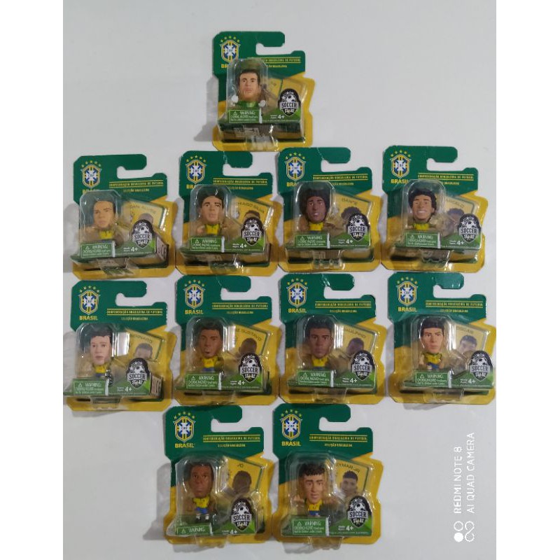 Mini Craque Copa do Mundo 2014 -Soccer Starz - Escorrega o Preço
