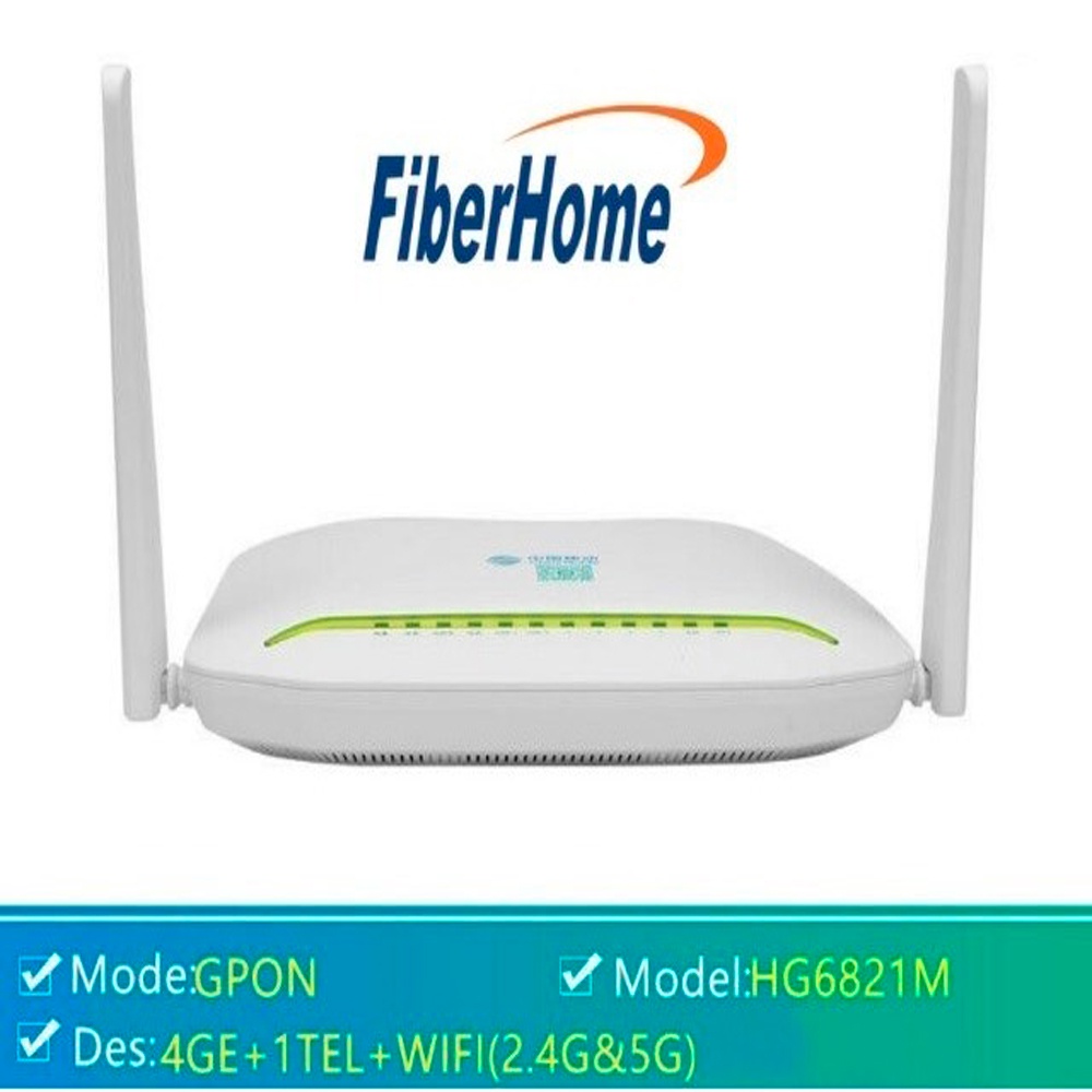 Modem roteador com wifi FiberHome HG6821M branco | Shopee Brasil