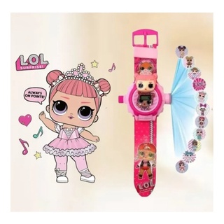Relógio lol Surprise Digital Infantil Com Projetor Holográfico | Shopee ...