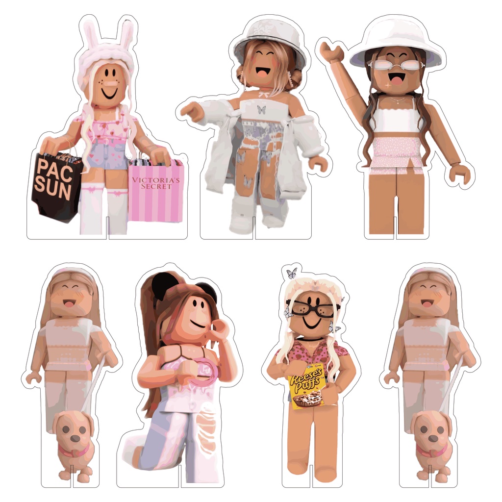 Kit Display De Mesa Festa Infantil Roblox Feminino | Shopee Brasil