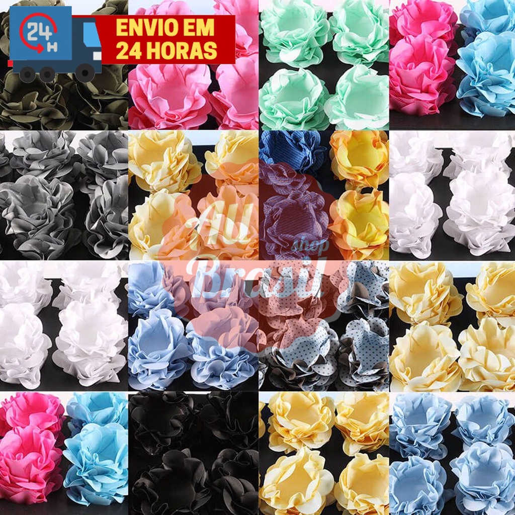 40 Forminhas Style UltraFest Flor Para Doces Finos para Casamentos ...