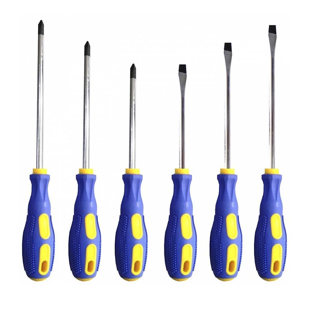Kit Jogo Chave De Fenda/Philips com 6 peças De Aço Profissional ...